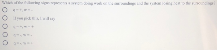 Solved Which of the following signs represents a system | Chegg.com