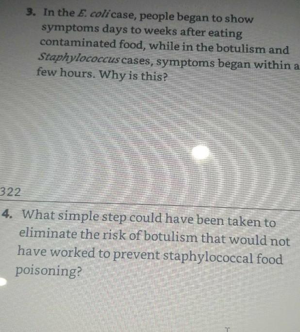 Solved 1. Botulism is commonly associated with potatoes, | Chegg.com