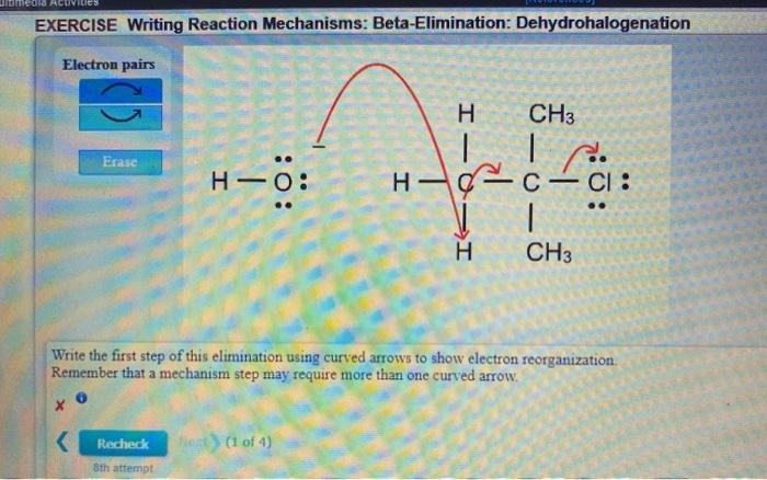 Solved CON ACUVILES EXERCISE Writing Reaction Mechanisms: | Chegg.com