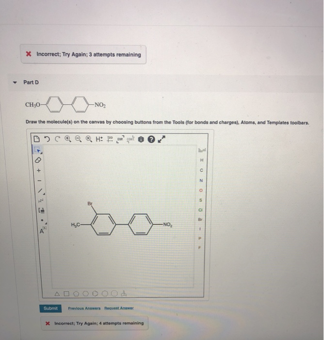Solved Part C CHO Draw the molecule(s) on the canvas by | Chegg.com