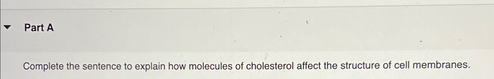Solved Part AComplete the sentence to explain how molecules | Chegg.com