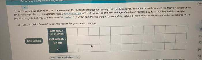 Solved You work for a large dairy farm and are examining the | Chegg.com