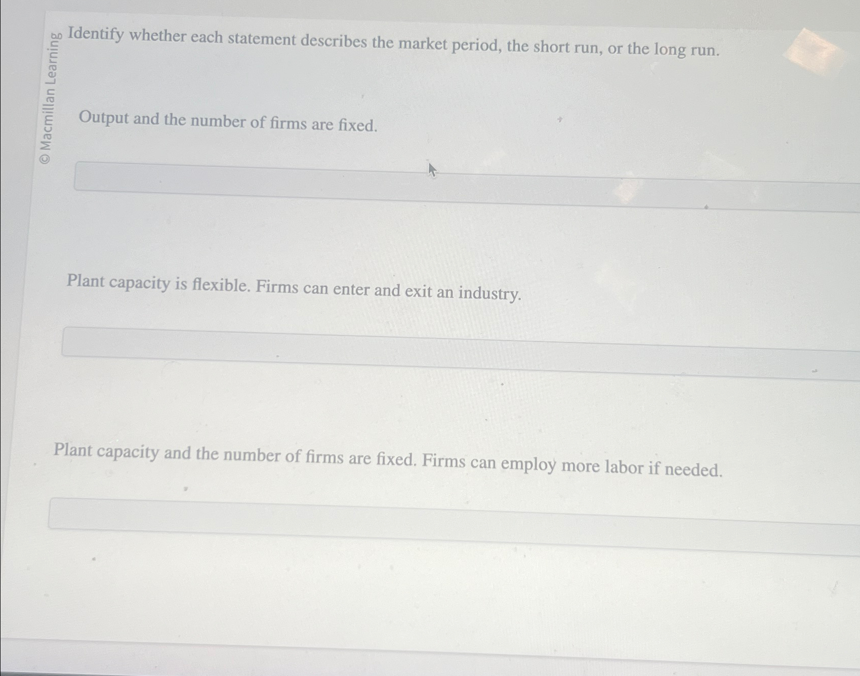 Solved an Identify whether each statement describes the | Chegg.com