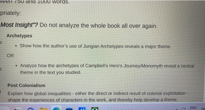 Based on novel "From the Ashes" by Jessie Thistle, | Chegg.com