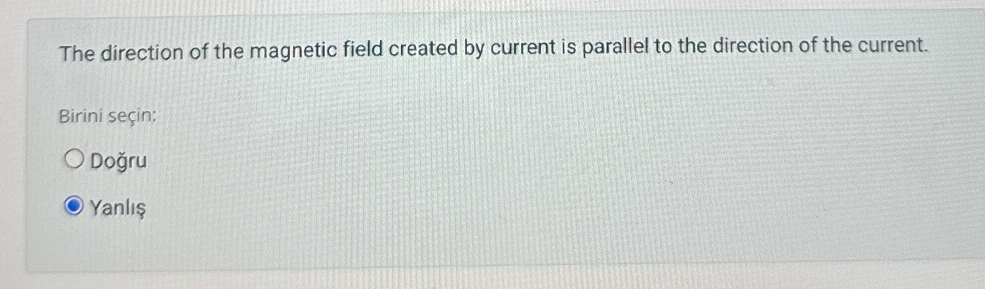 Solved The direction of the magnetic field created by | Chegg.com