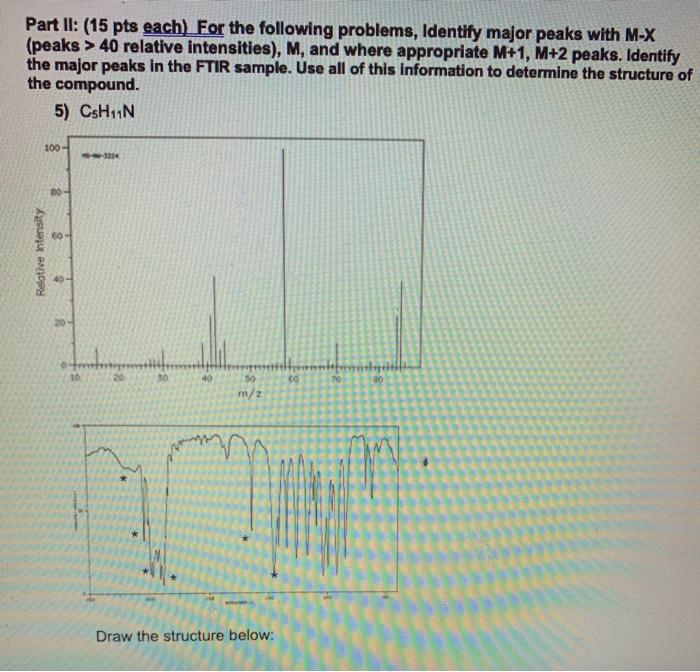 Solved Part II: (15 pts each) For the following problems, | Chegg.com