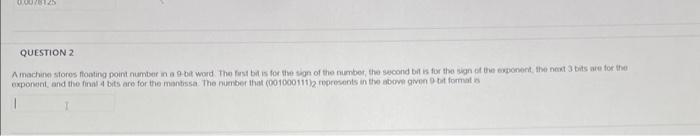 Solved for the exponent, and the final 7 bes ame for the | Chegg.com
