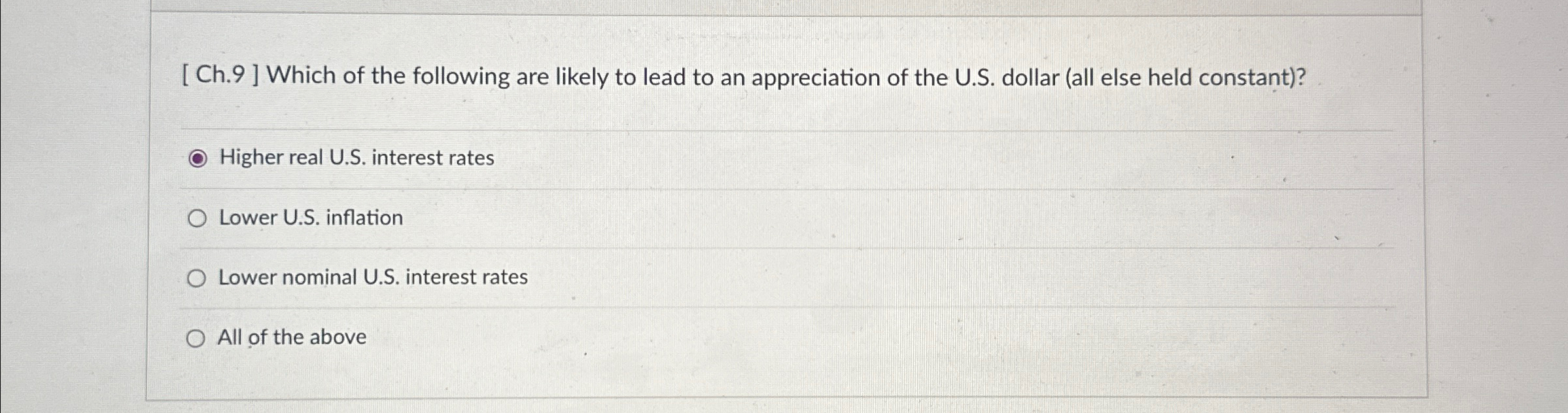 Solved [ ﻿Ch. 9 ] ﻿Which of the following are likely to lead | Chegg.com