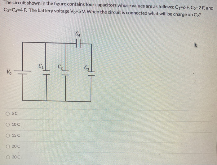 Solved The circuit shown in the figure contains four | Chegg.com