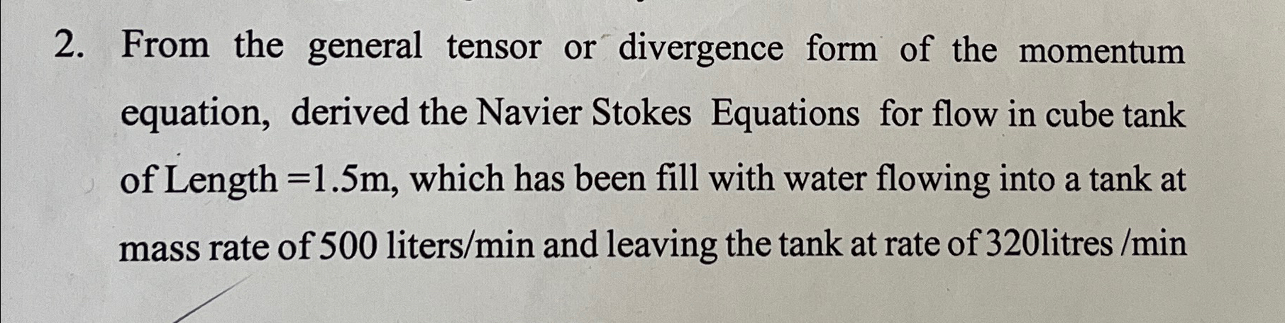 Solved • ﻿From the general tensor or divergence form of the | Chegg.com
