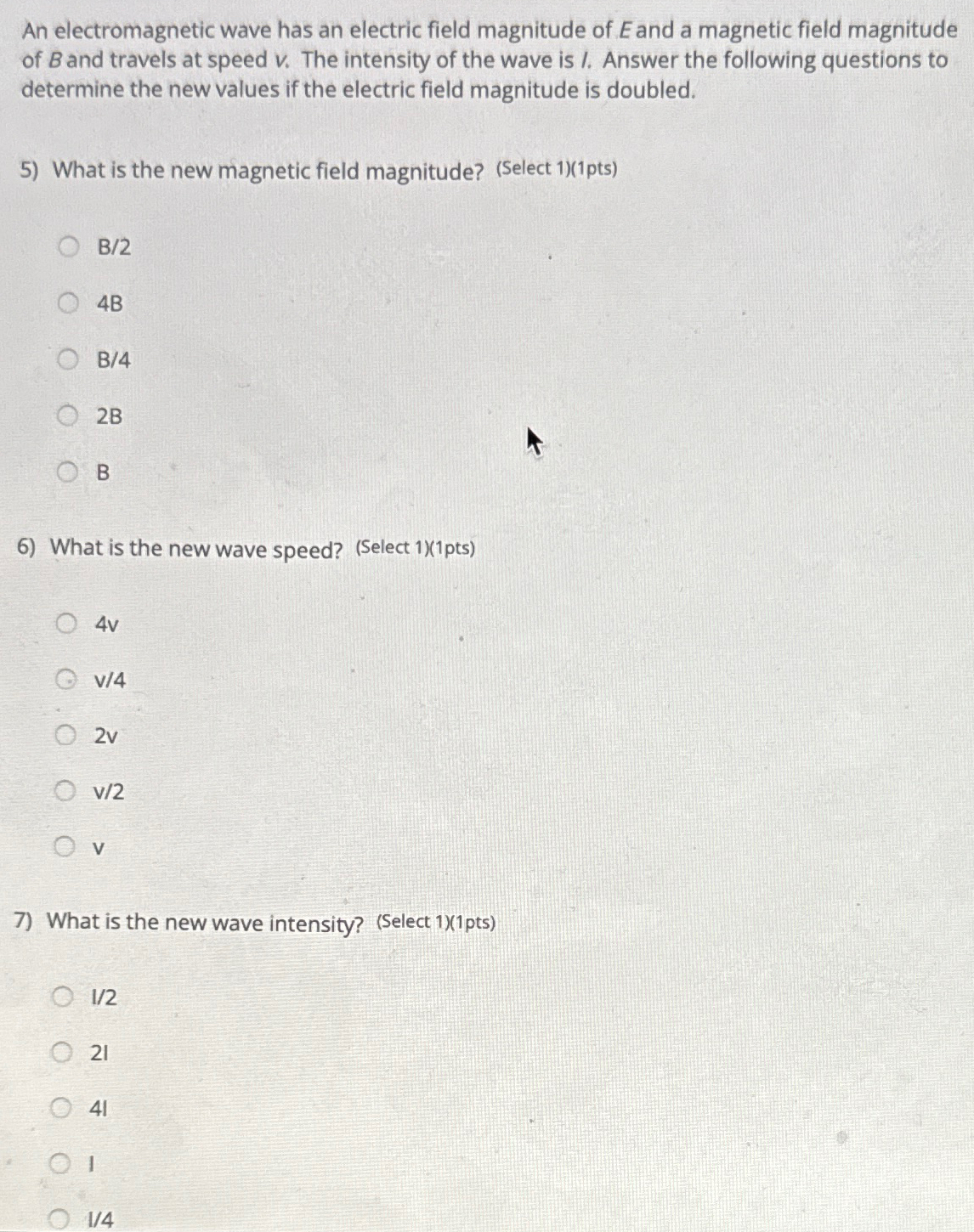 Solved An electromagnetic wave has an electric field | Chegg.com