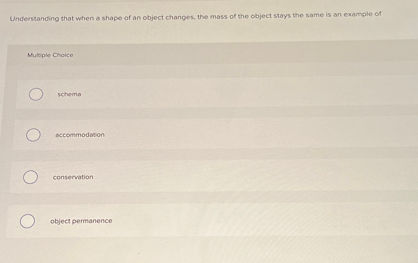 Solved Understanding that when a shape of an object changes, | Chegg.com