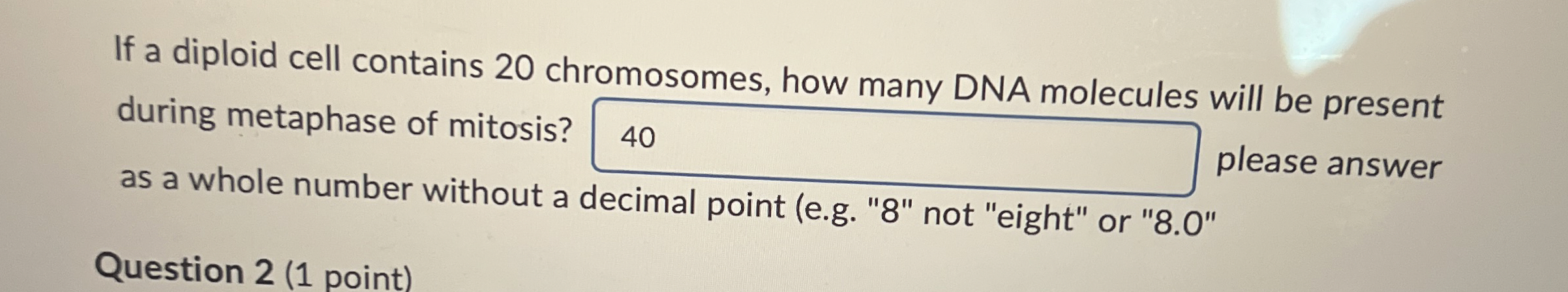 Solved If a diploid cell contains 20 ﻿chromosomes, how many | Chegg.com