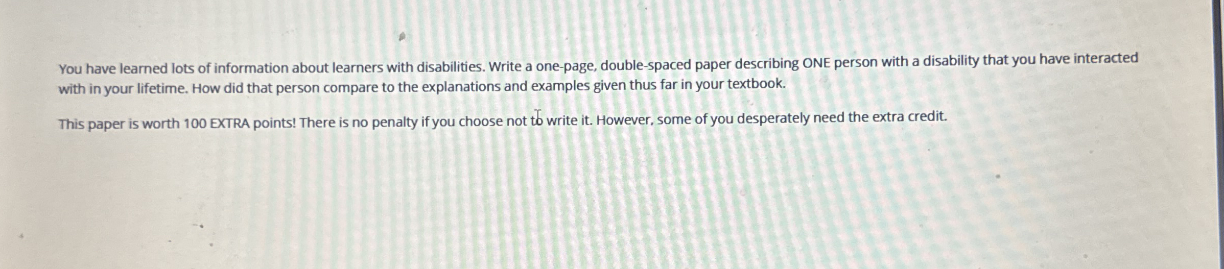 You have learned lots of information about learners | Chegg.com