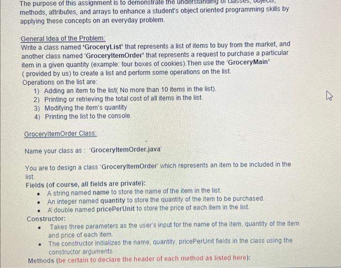 Solved items). The return type is double. - modifyltem | Chegg.com