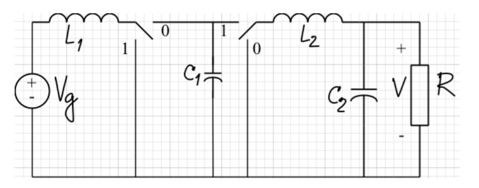 Solved at ON time switch are at '1' position and 0 at OFF | Chegg.com