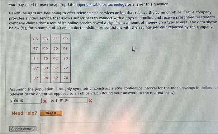 Solved You may need to use the appropriate appendix table or | Chegg.com