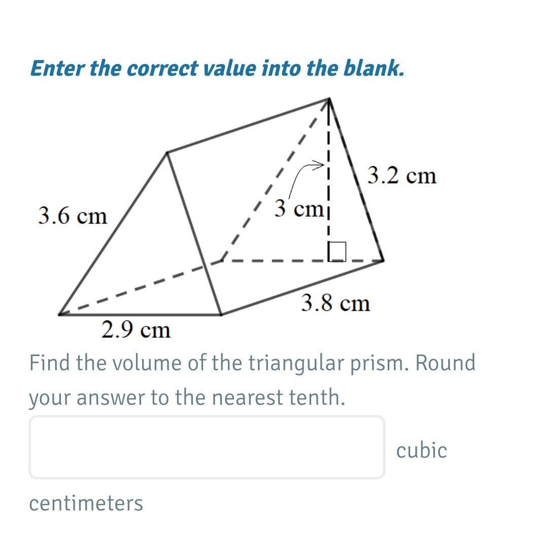 Solved Enter the correct value into the blank.Find the | Chegg.com