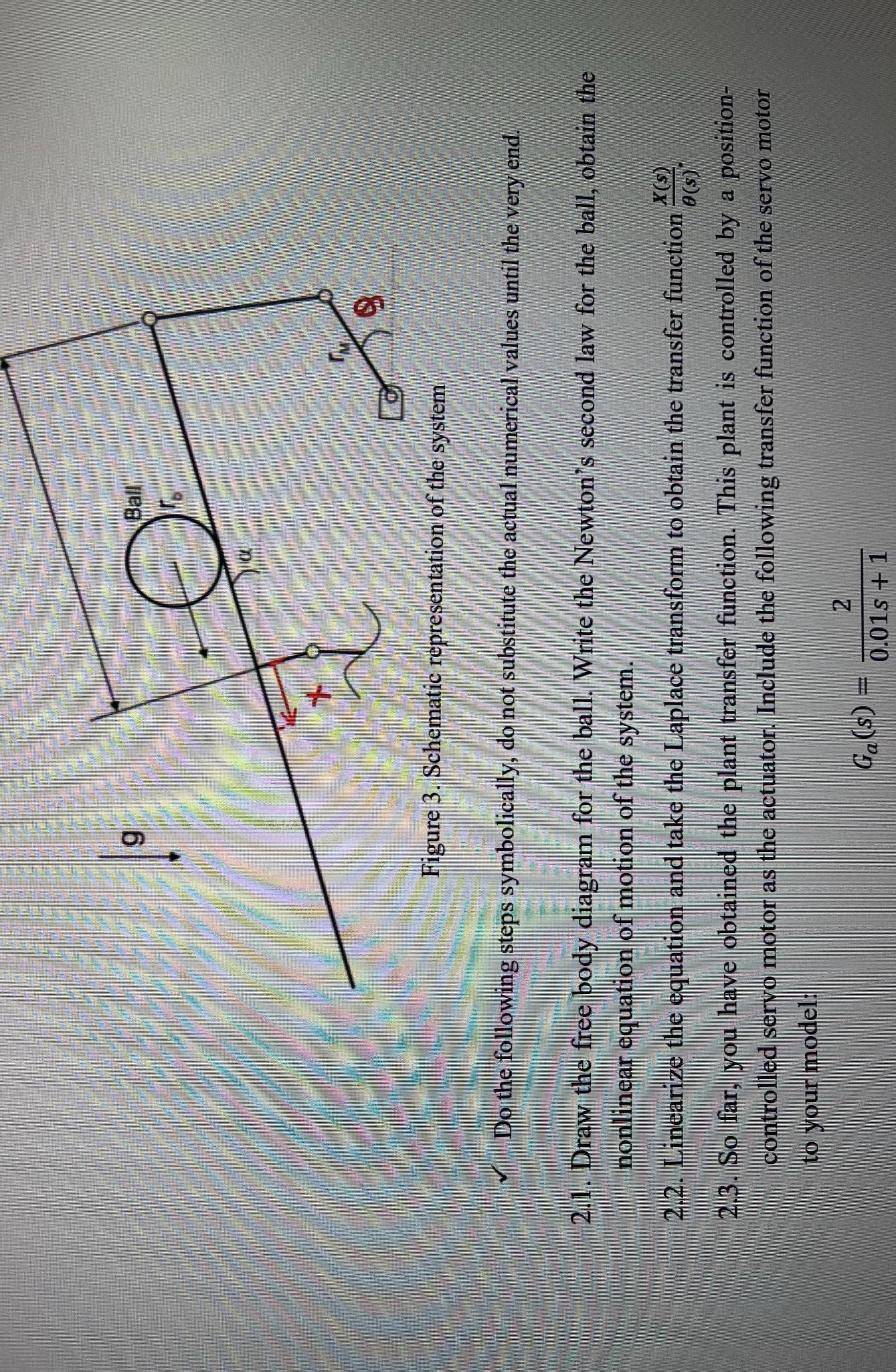 Figure 3. ﻿Schematic representation of the systemDo | Chegg.com