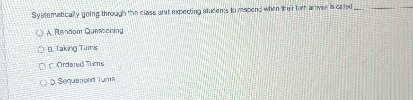 Solved Systematically going through the class and expecting | Chegg.com