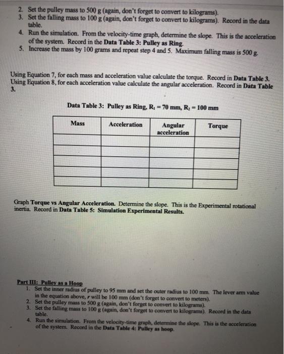 Solved The angular acceleration and linear acceleration is | Chegg.com