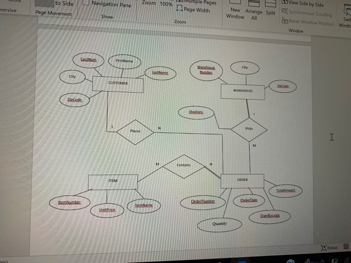Solved Hi! I Need This Er Diagram, But The Structural 