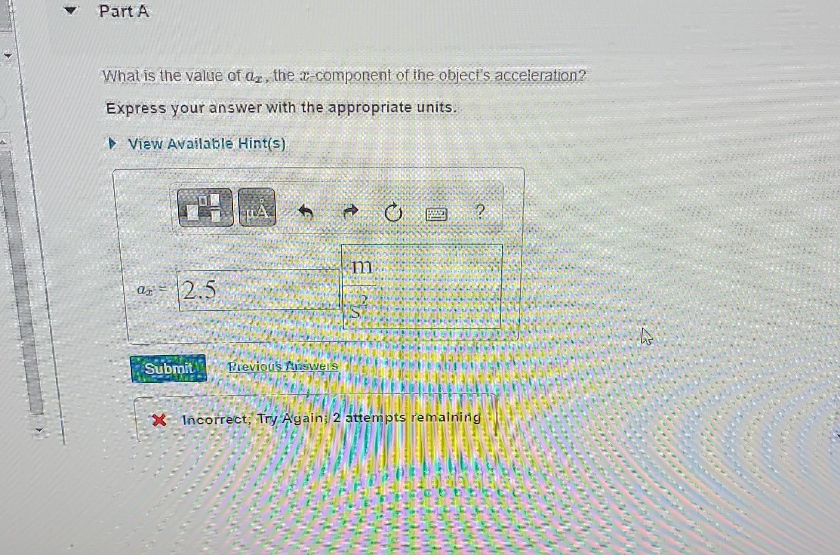 Solved The forces in (Figure 1) act on a 1.6 kg object. 1 of | Chegg.com