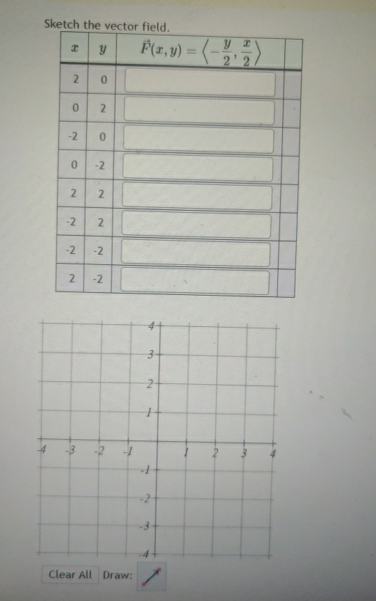 Solved please help Sketch the vector | Chegg.com