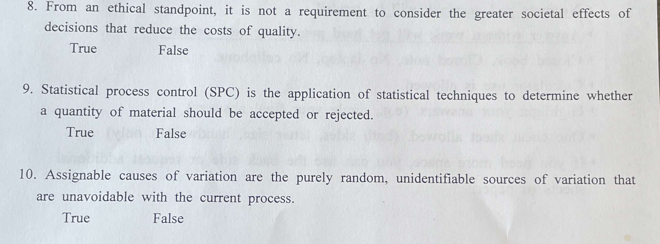 Solved From an ethical standpoint, it is not a requirement | Chegg.com
