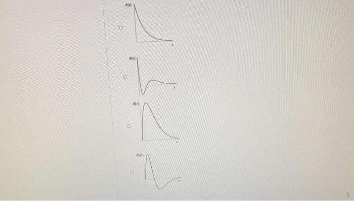 Solved Which of the following best represents the radial | Chegg.com