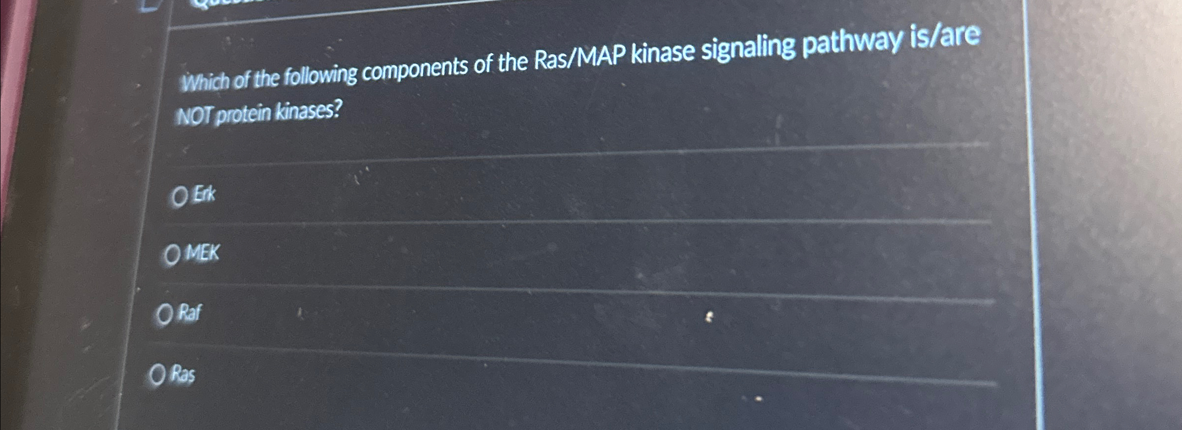 Solved Which Of The Following Components Of The Rasmap 4619