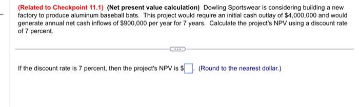 Solved (Net present value calculation) Carson Trucking is | Chegg.com