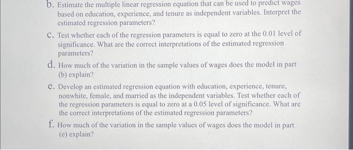 Solved SUMMARY OUTPUT Regression Statistics Multiple R R | Chegg.com