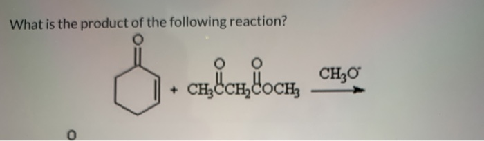Solved What is the product of the following reaction? CH30 | Chegg.com