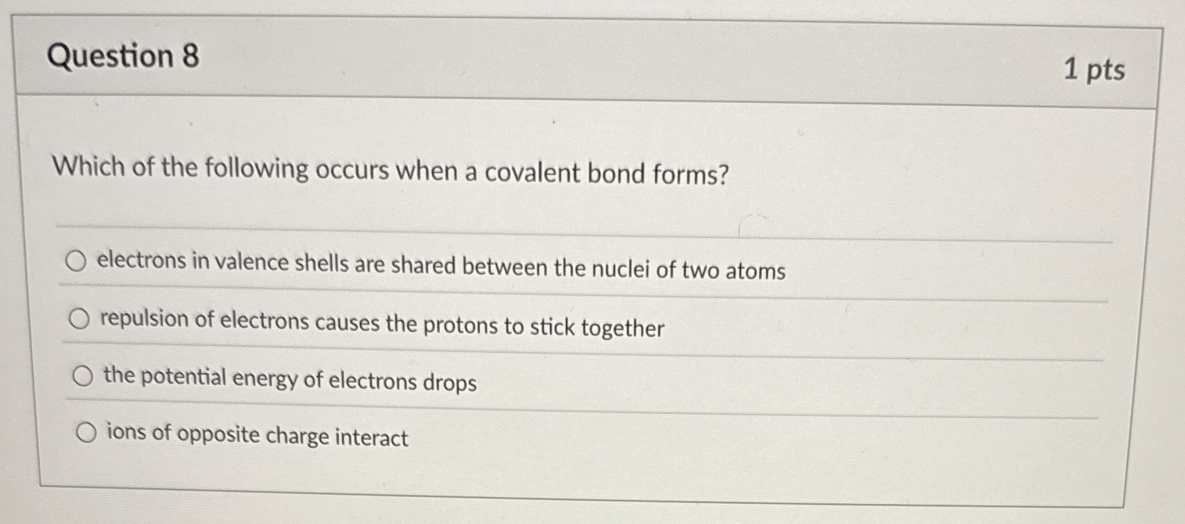 Question 81 ﻿ptsWhich of the following occurs when a | Chegg.com