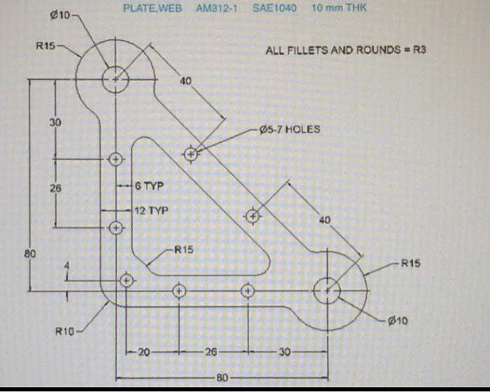 Solved How To Draw This On Autocad Step By Step