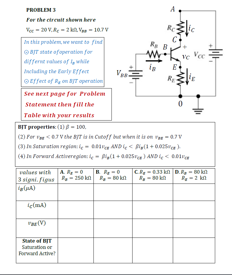 Solution with steps please (solution being the filled | Chegg.com