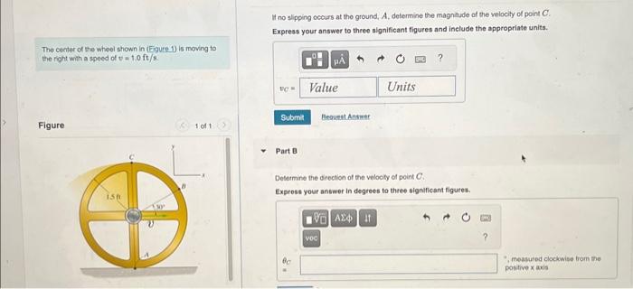Solved It no slipping occurs at tho ground, A, determine the | Chegg.com