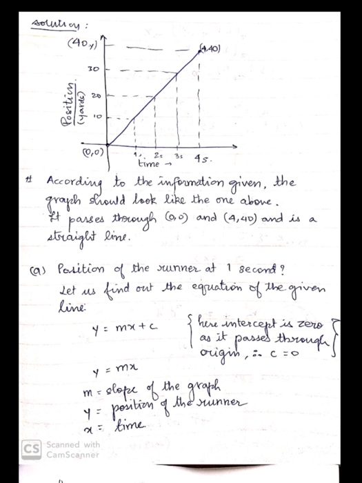 Gizmo Warm-up The Distance-Time Graphs Gizmo shows a | Chegg.com