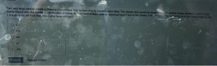 Solved Two very large parallel shots a distance depot have | Chegg.com