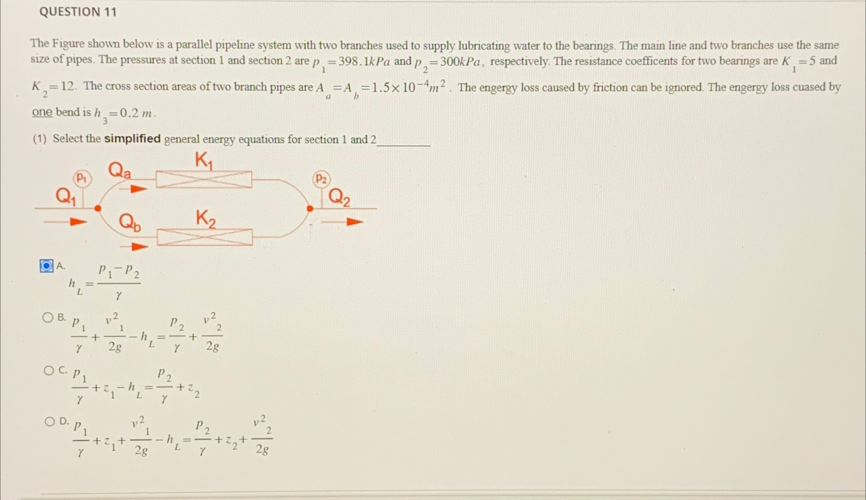 Solved QUESTION 11The Figure shown below is a parallel | Chegg.com