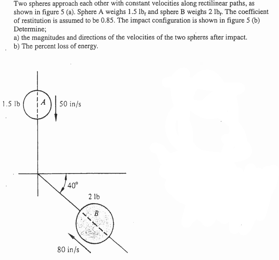Solved Two spheres approach each other with constant | Chegg.com