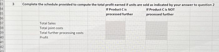 Below is information for Excel Problem #4. The | Chegg.com