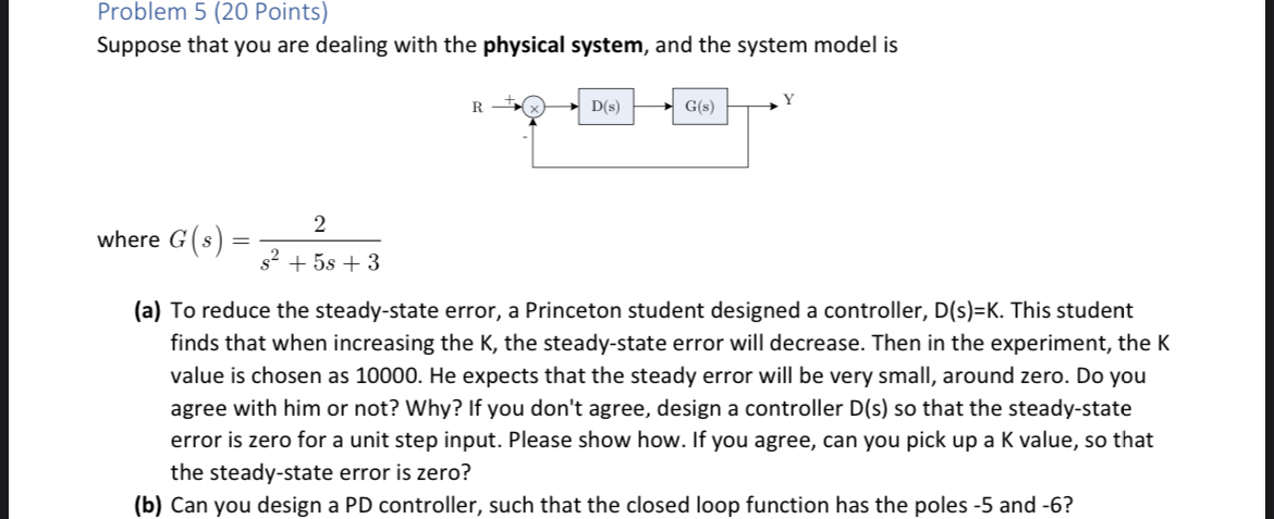 Solved Problem 5 (20 ﻿Points)Suppose that you are dealing | Chegg.com