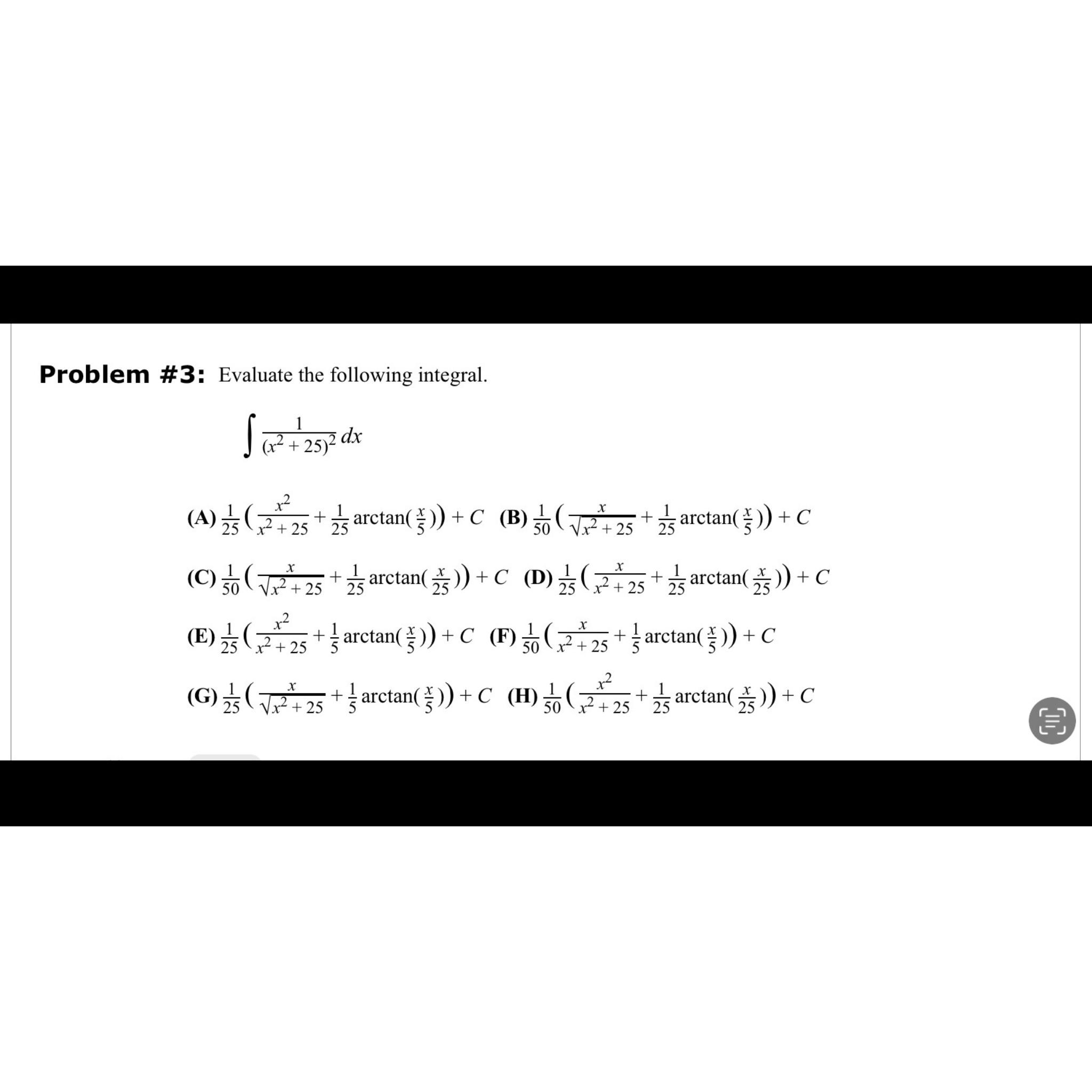 Solved Problem 3 Evaluate The Following 9774