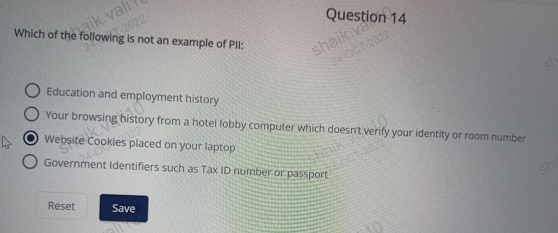 Solved In which of the following cases, Privacy by design | Chegg.com