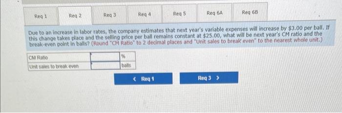 Solved Problem 5-20 (Algo) CVP Applications: Break-Even | Chegg.com