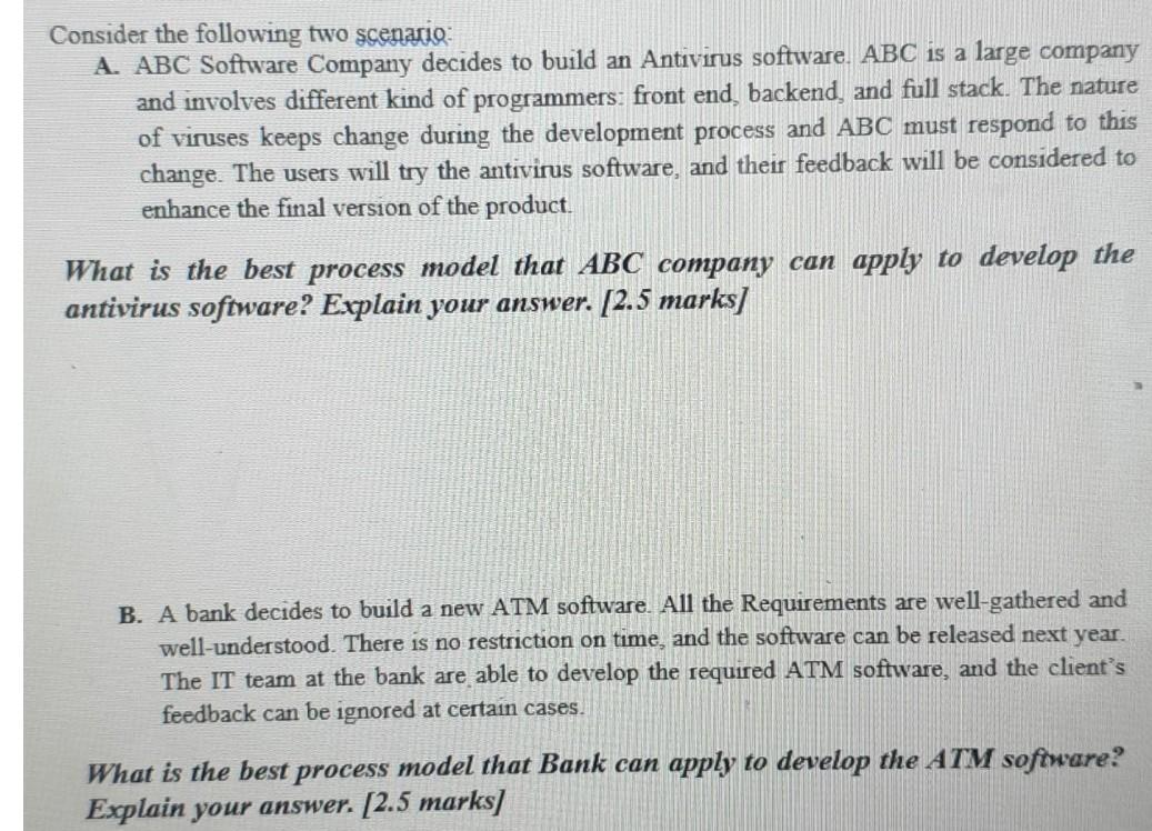Solved RAD model , Waterfall model, incremental model, Agile | Chegg.com