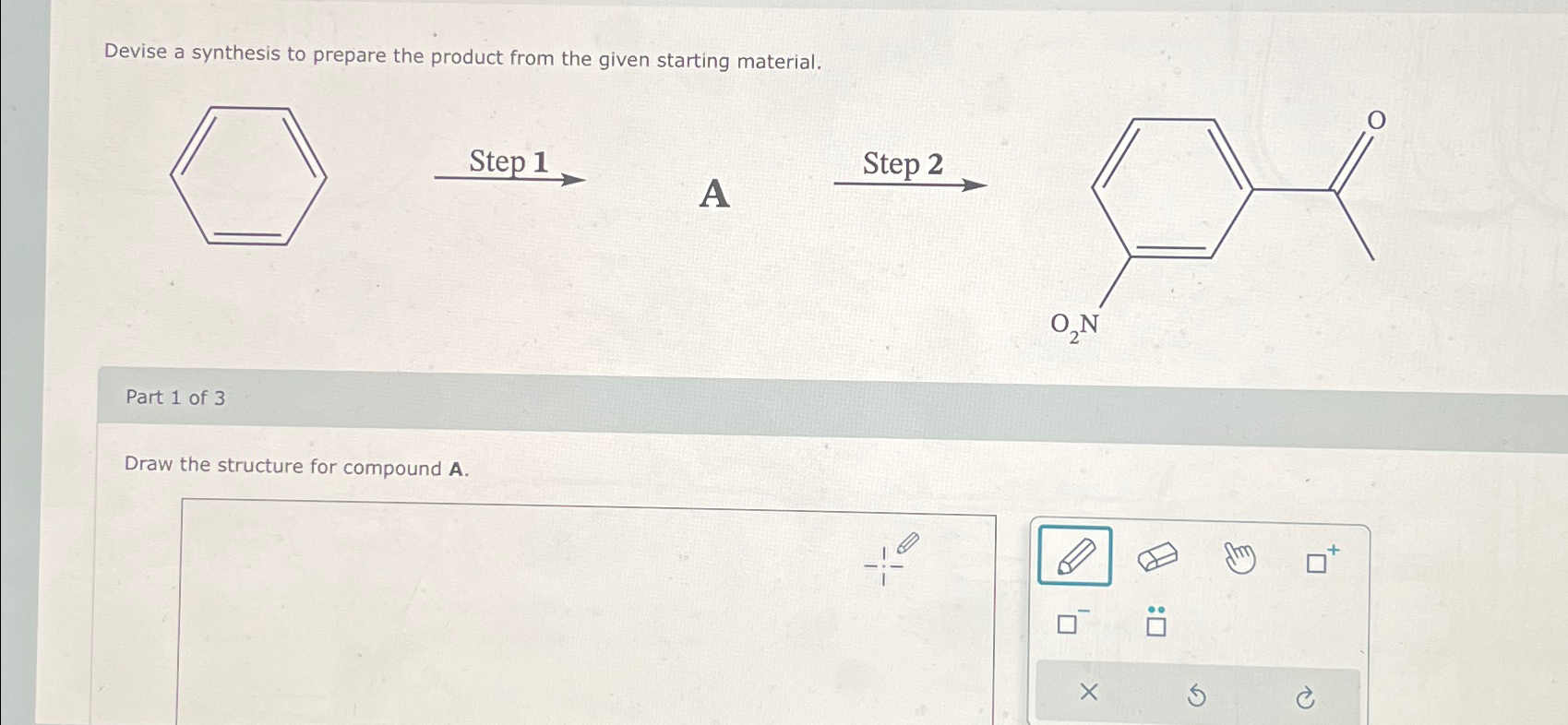 Solved Devise a synthesis to prepare the product from the | Chegg.com