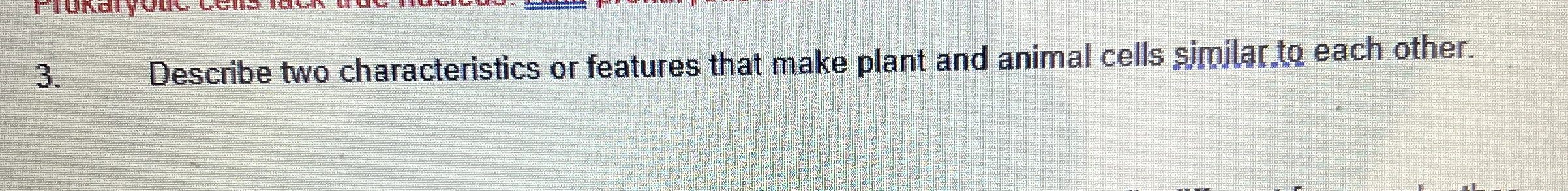 Solved Describe two characteristics or features that make | Chegg.com